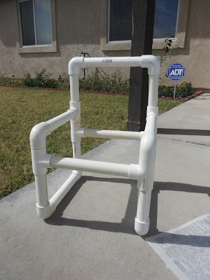 Crafting Weasels: PVC Kids Chair