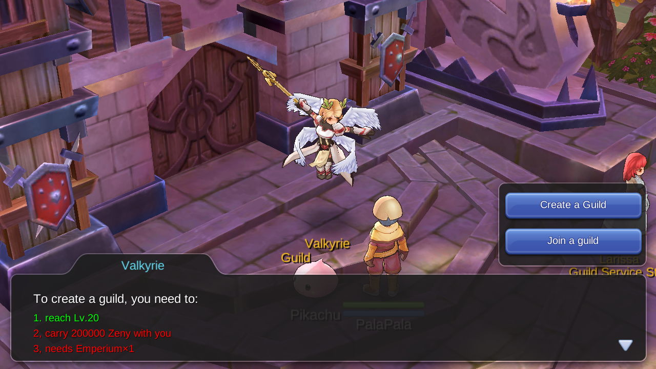 Ragnarok Mobile: How to create a Guild.