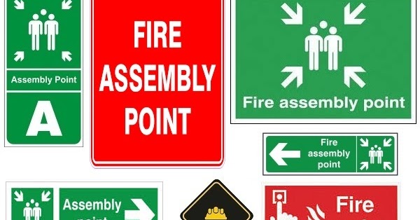Fire Assembly Point Signs - SafetySignsPH.com Philippines