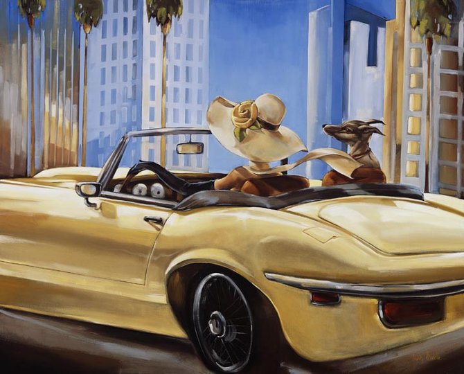 Maher Art Gallery: Trish Biddle | Fashion and Art Déco american painter