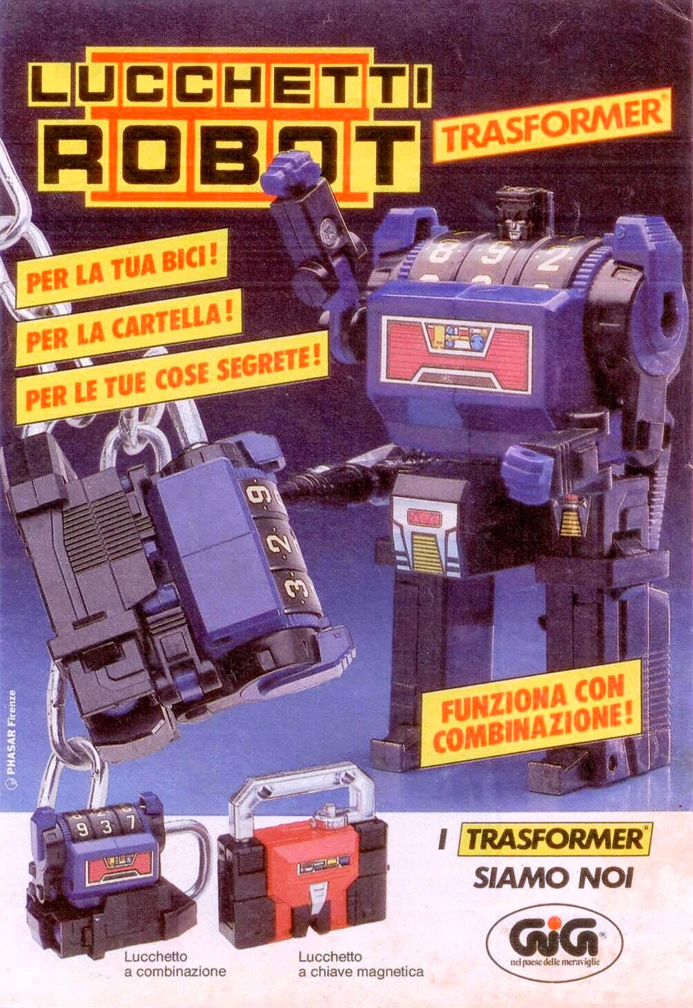 Random Toy Reviews: GiG Italian G1 Transformer Advertisements