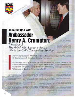 Paul Davis On Crime: The Art Of Intelligence: Lessons From A Life In ...