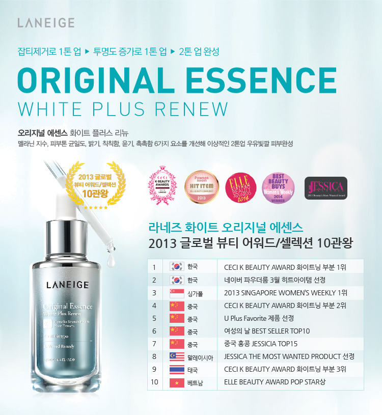 Review Laneige Original Essence White Plus Renew