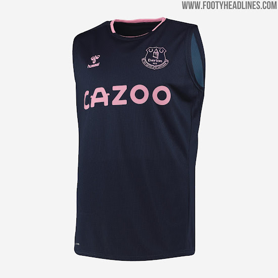 Pretty Pink: 2 Hummel Everton 20-21 Training Kits + Full Collection ...