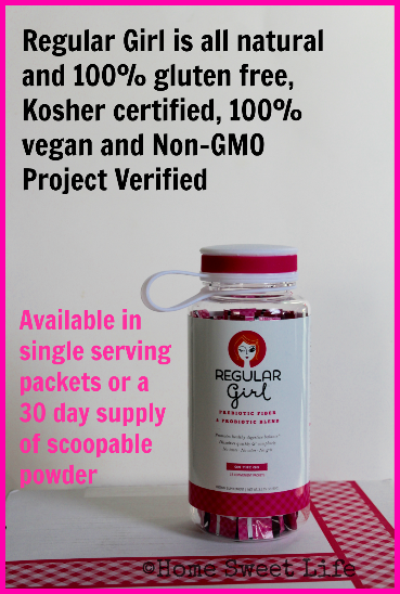 Home Sweet Life: Regular Girl Prebiotic Fiber & Probiotic Blend ~ Review