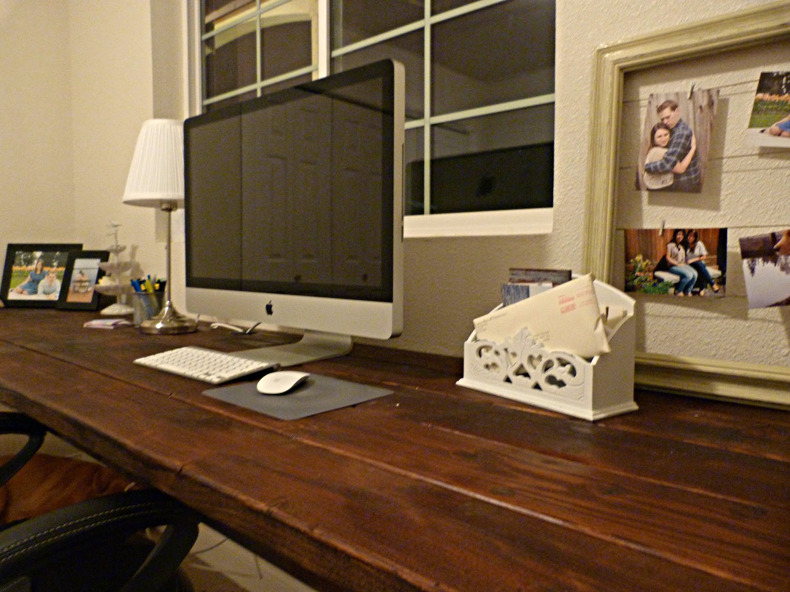 Taking Notes...Coast to Coast: The {Finished} Pinterest Desk