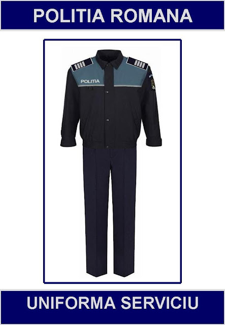 IMBRACAMINTE TINUTA UNIFORME POLITIA ROMANA: IMBRACAMINTE