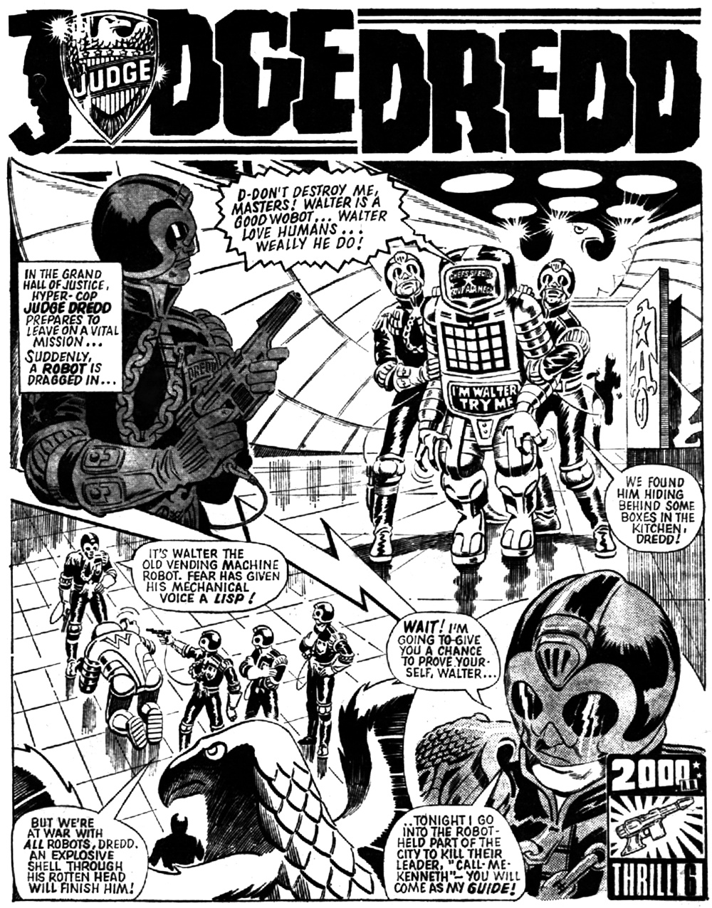 Dredd Alert: Judge Dredd: 'Robot Wars', Part 4