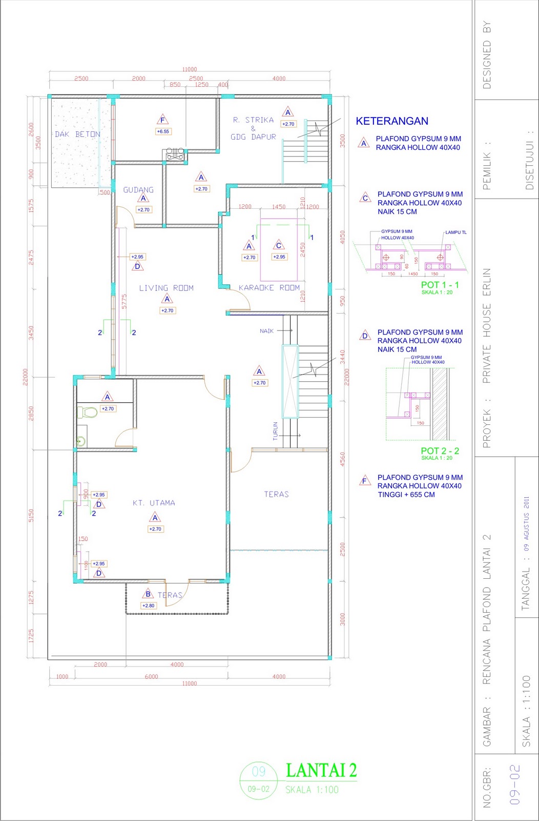 Freelance Drafter & Design: Gambar Kerja Rumah Tinggal 3 Lantai Freelance Drafter & Design: Gambar Kerja Rumah Tinggal 3 Lantai