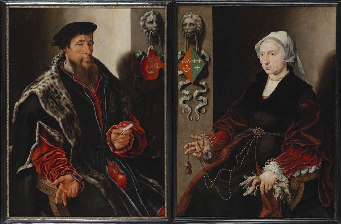 Maarten van Heemskerck: portrait of Andries Willemsz van Oudshoorn van ...