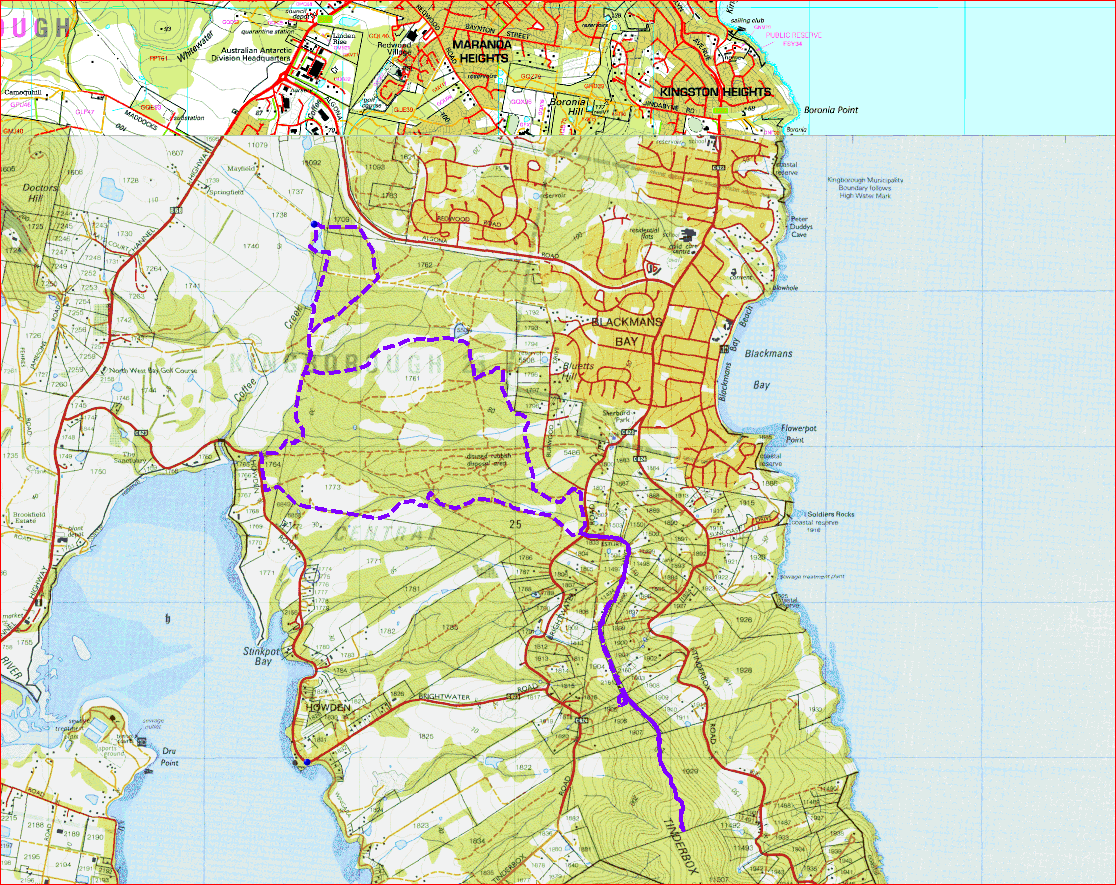 Peter Murrell Reserve and Tinderbox Hills | Hiking South East Tasmania