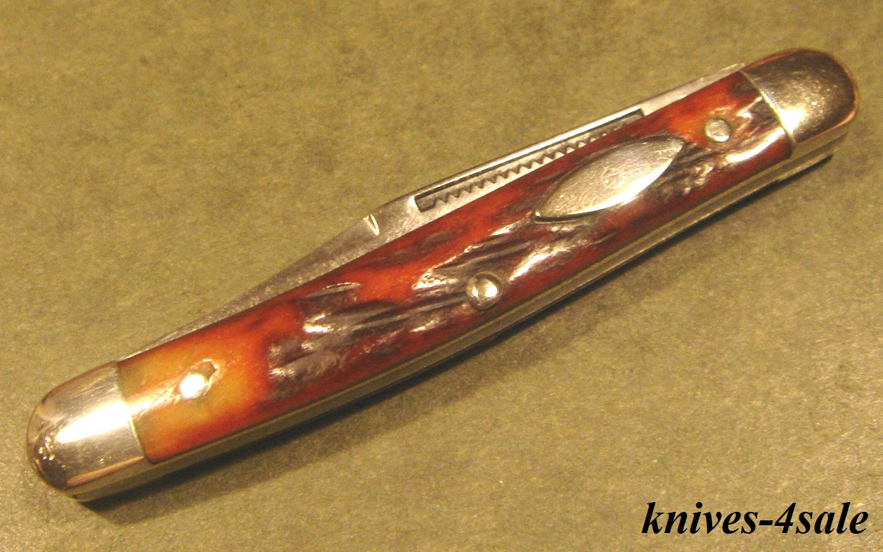 knives-4sale: Antique Western Boulder Colo USA #262 Red Bone Stag ...