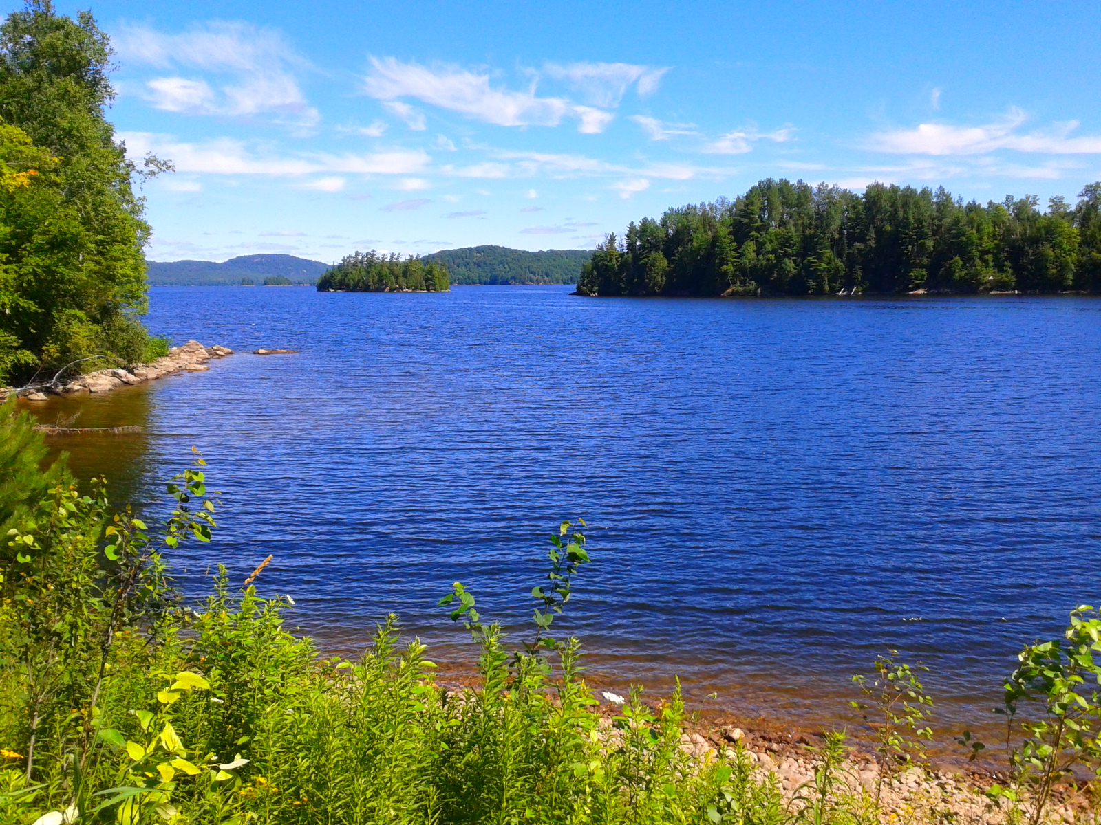 Au Canada on y va, m'voyeez !: Lac du poisson blanc