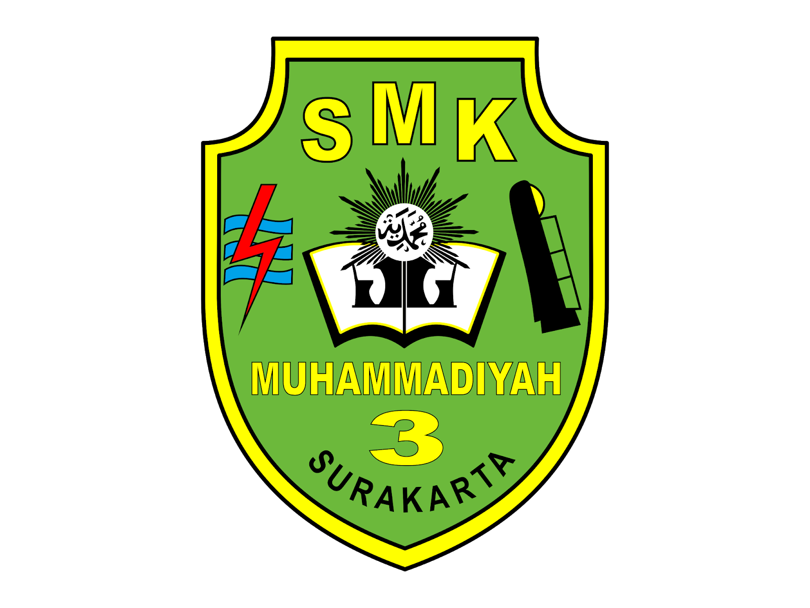 Logo SMK Muhammadiyah 3 Surakarta Vector Cdr & Png HD - Biologizone