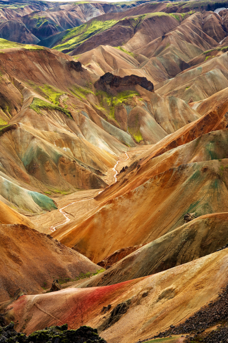 Barefootweaver: Painted Mountains Scarf...