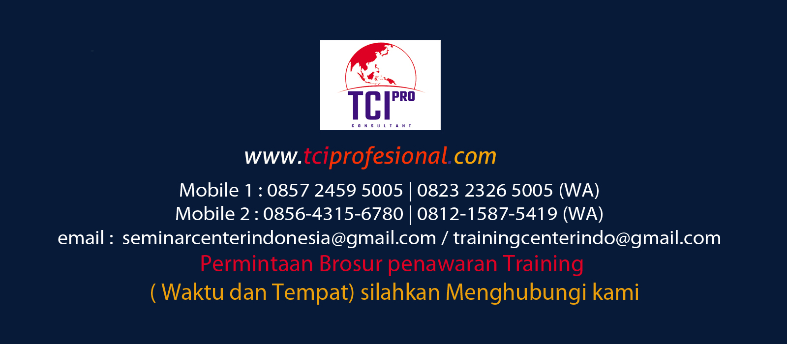 Training (5R) Ringkas, Rapi, Resik, Rawat, Rajin - TCI PRO Training ...