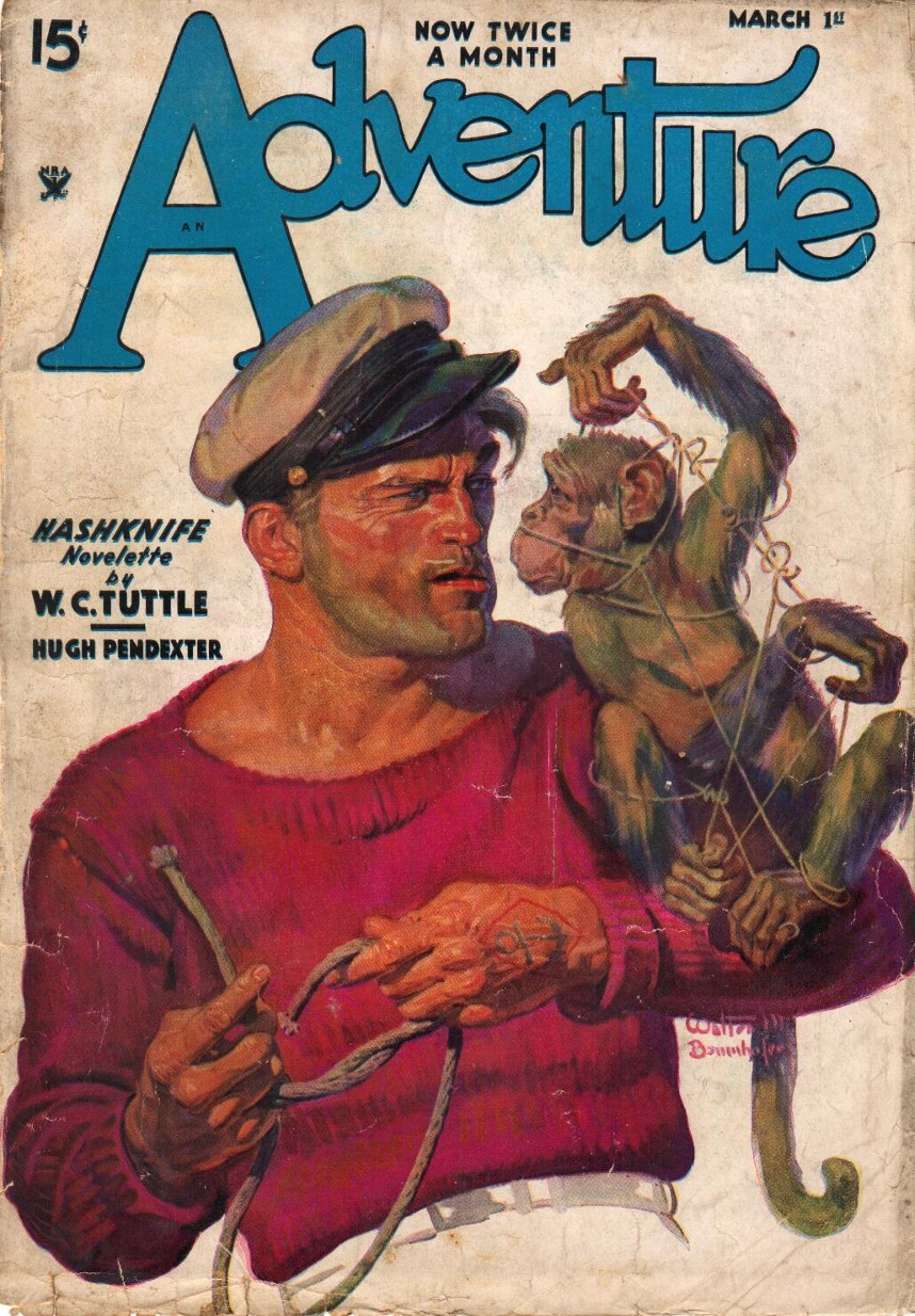 Rough Edges: Sunday Morning Bonus Pulp: Adventure, March 1, 1935