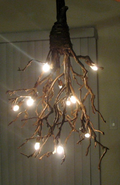 This chandelier is so cool that I’m wishing I had a home that would ...