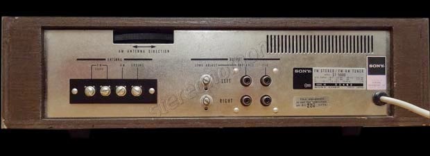 stereonomono - audio Hi Fi Compendium - 14 years on-line: Sony ST-5600