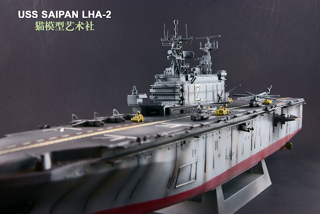 Alex's Model: 1/700 USS Saipan (LHA-2)