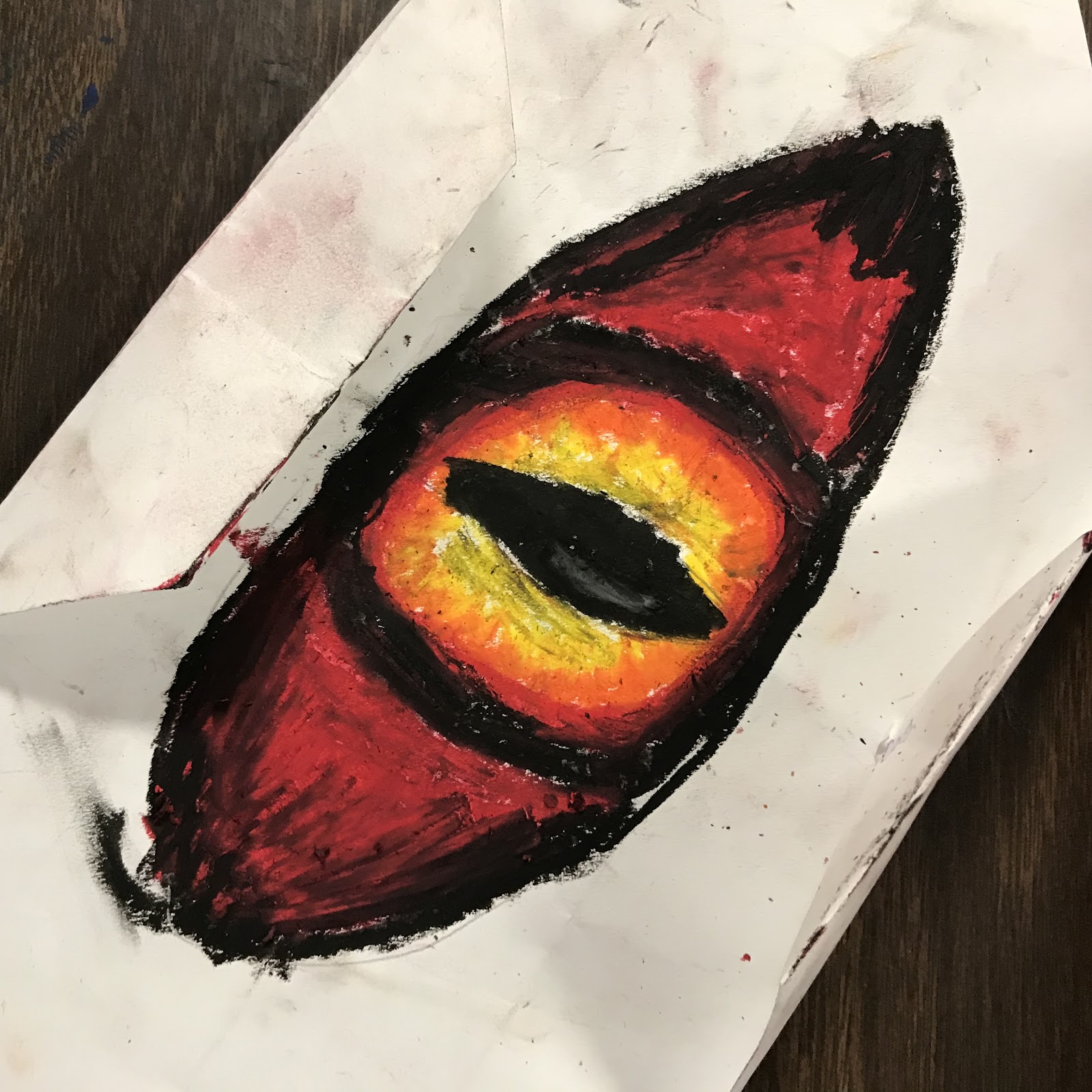 Elements Of The Art Room 5th Grade Origami Dragon Eyes elements-of-the-art-room-5th-grade-origami-dragon-eyes