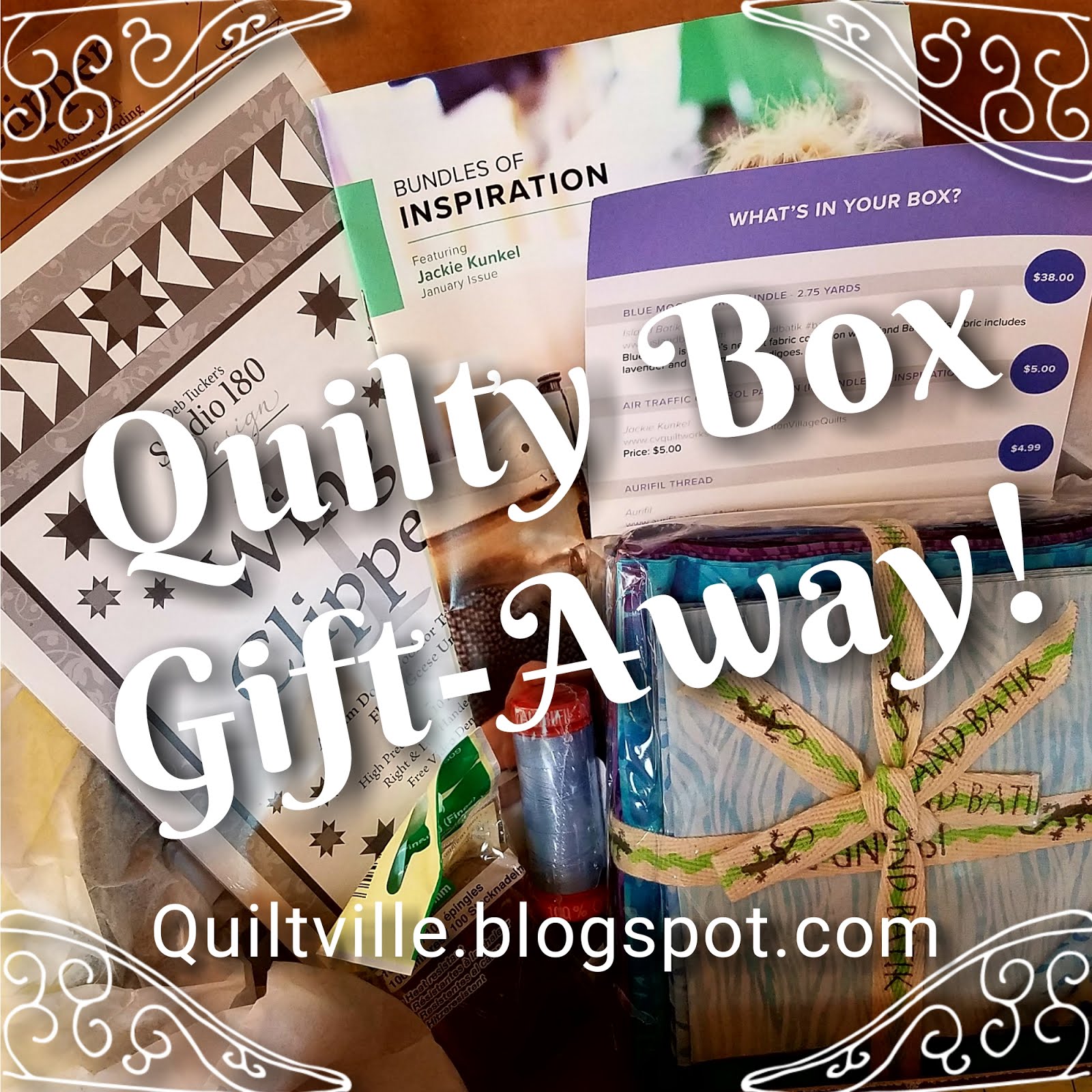 Quiltville's Quips & Snips!!: January Quilty Box Birthday Gift-Away!