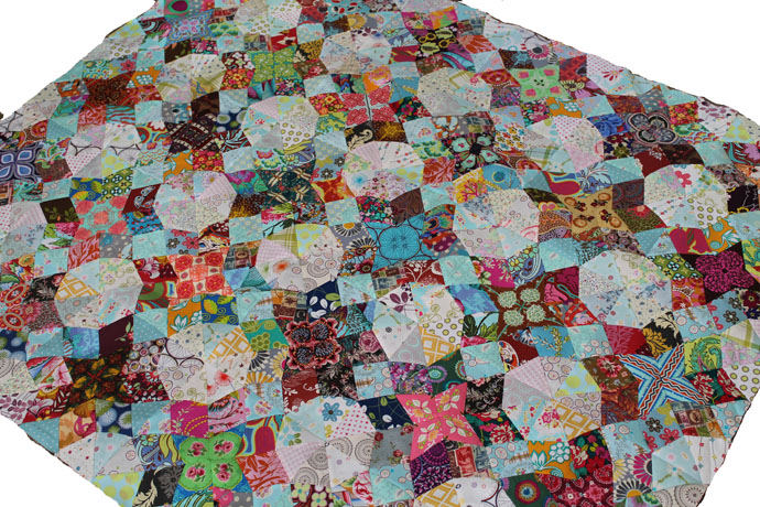 Little Island Quilting: A hand-pieced quilt