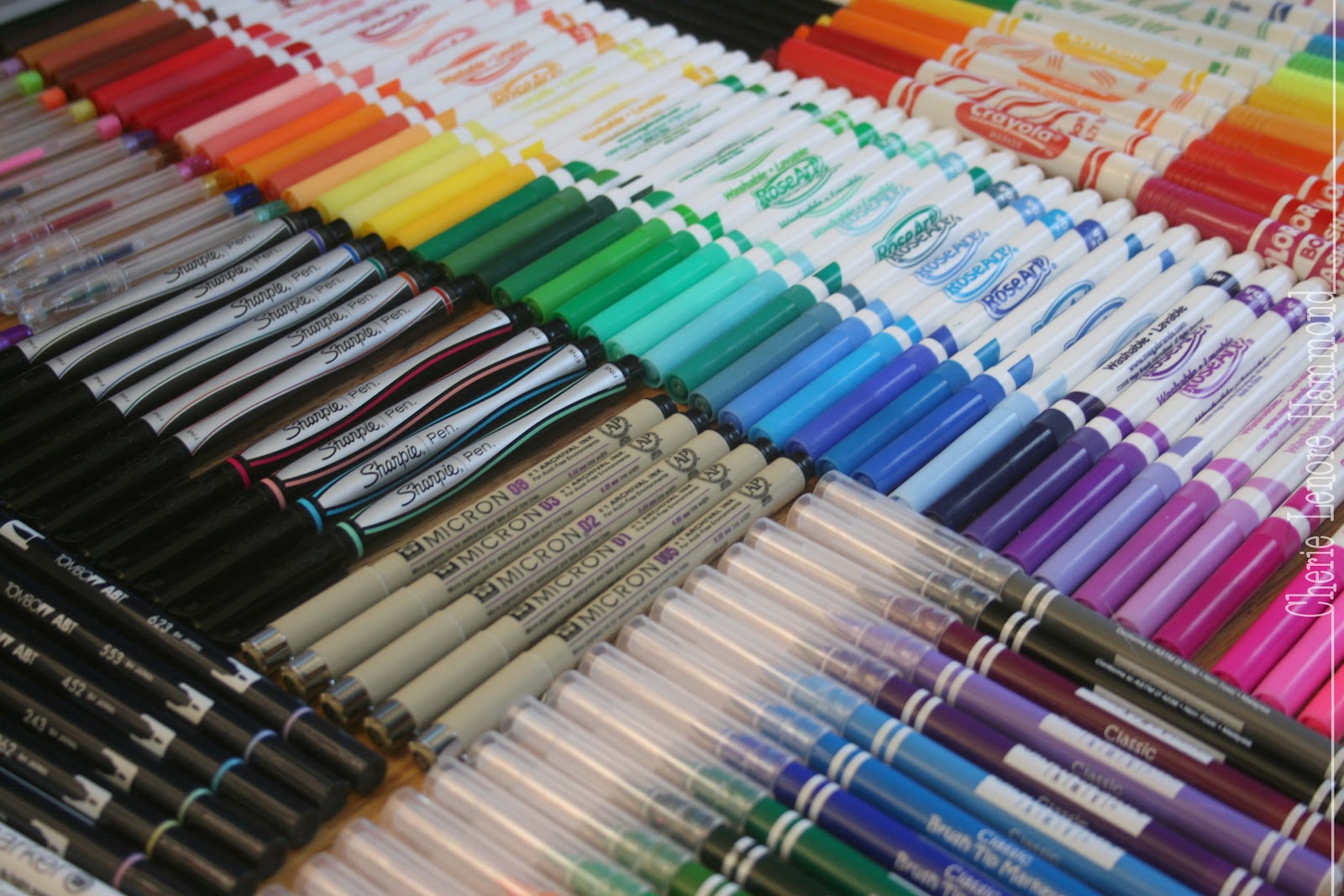 The Creative Archives: 100 Collections...pens/markers