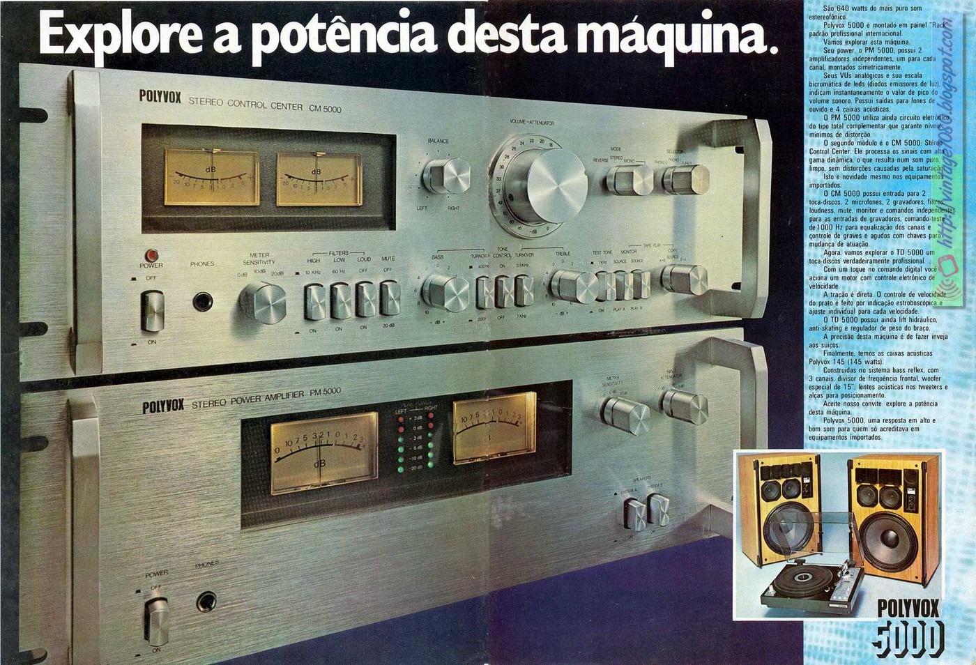 Vintage 70 80: Polyvox 01 - CM 5000 e PM 5000