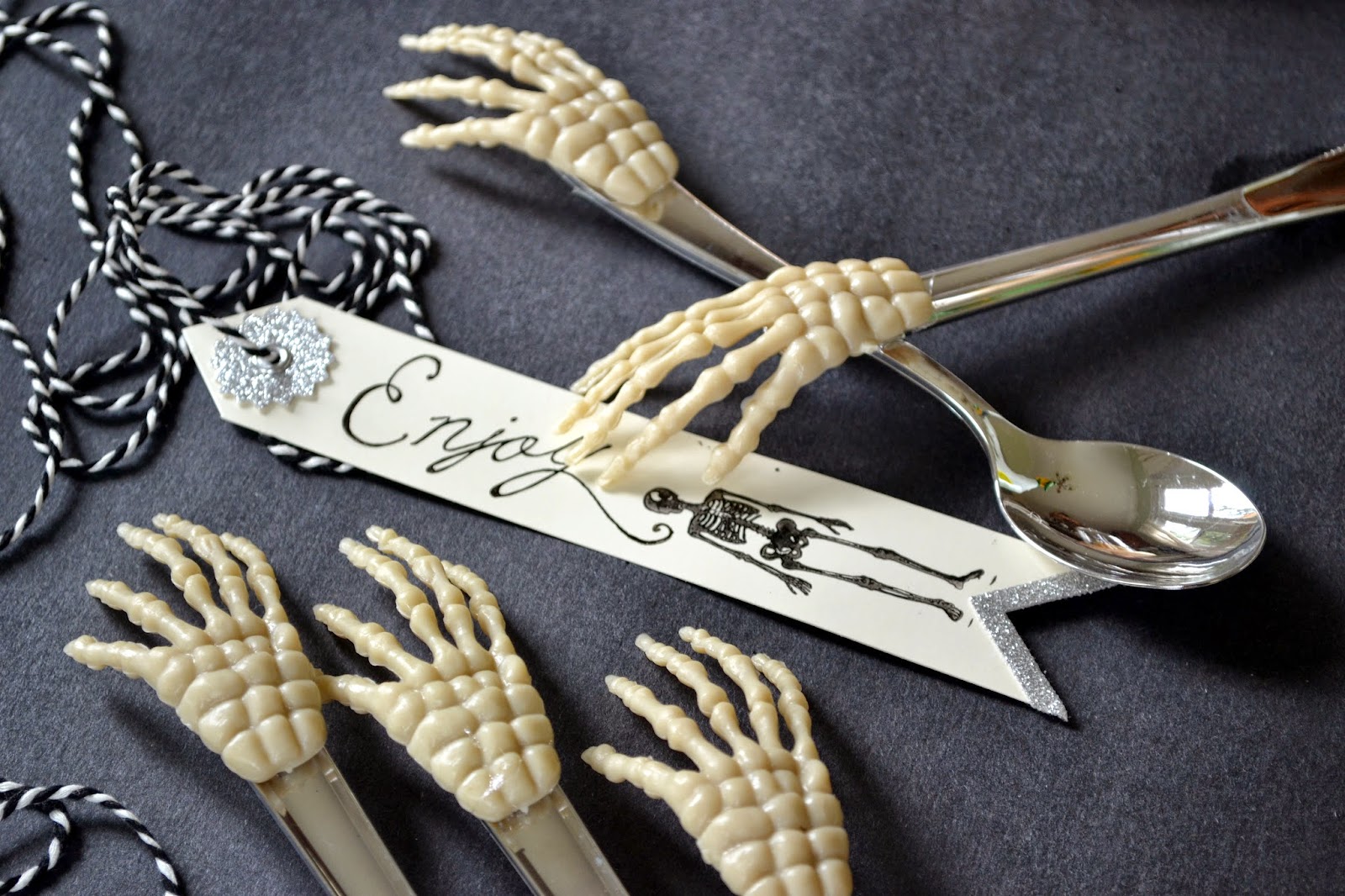 Attic Lace: Halloween DIY: Spooky Spoons!