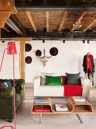 DE LUNARES Y NARANJAS: Miércoles de arquitectura: la casa de Gala González