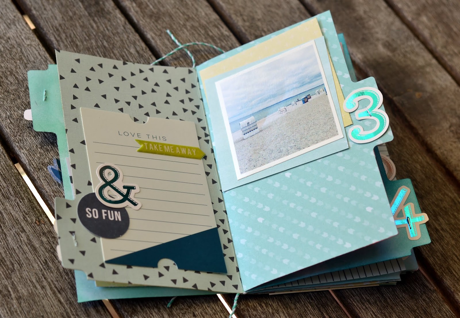 Happy Scrappy Friends - Blog Hop [Mini Album] - the scrappy mermaid