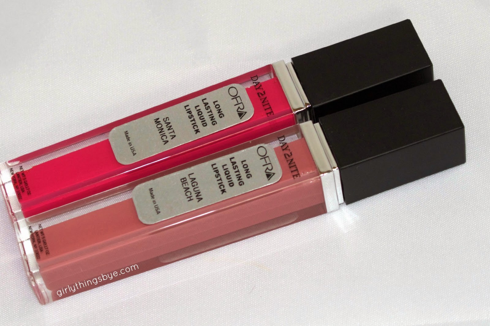 Review + Giveaway: OFRA Cosmetics Long Lasting Liquid Lipstick | Girly ...