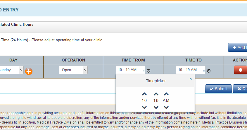 JQuery : Time Picker using Wickedpicker ~ BPM MOH Programmer