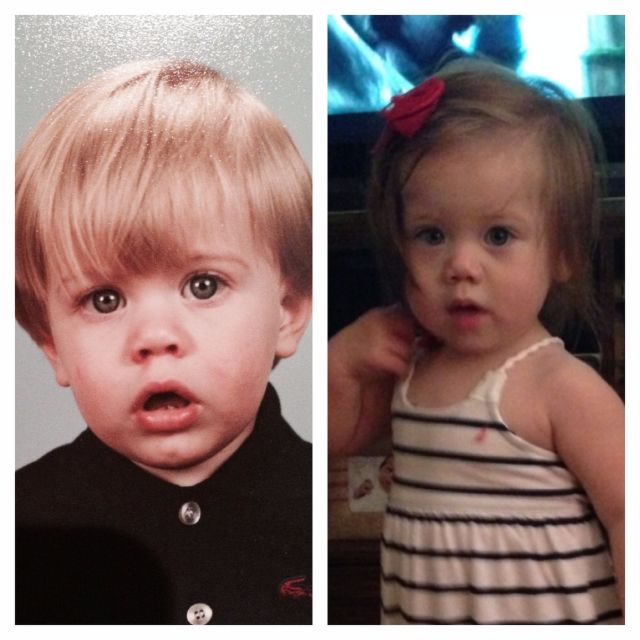 40 Snapshots of Parents and Their Kids at the Same Age That You'll ...