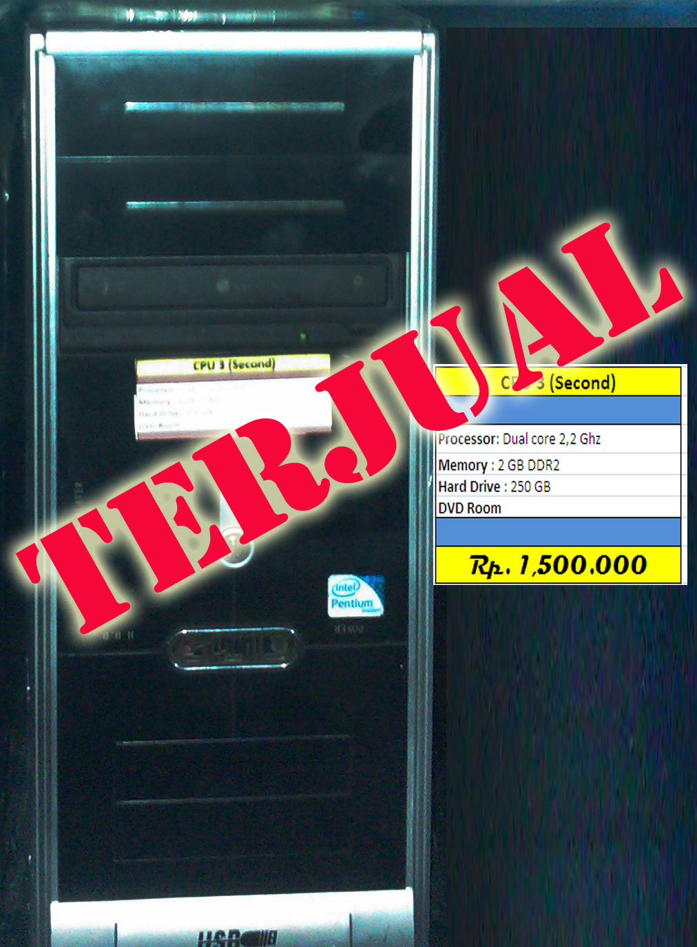 Aneka Harga CPU Second