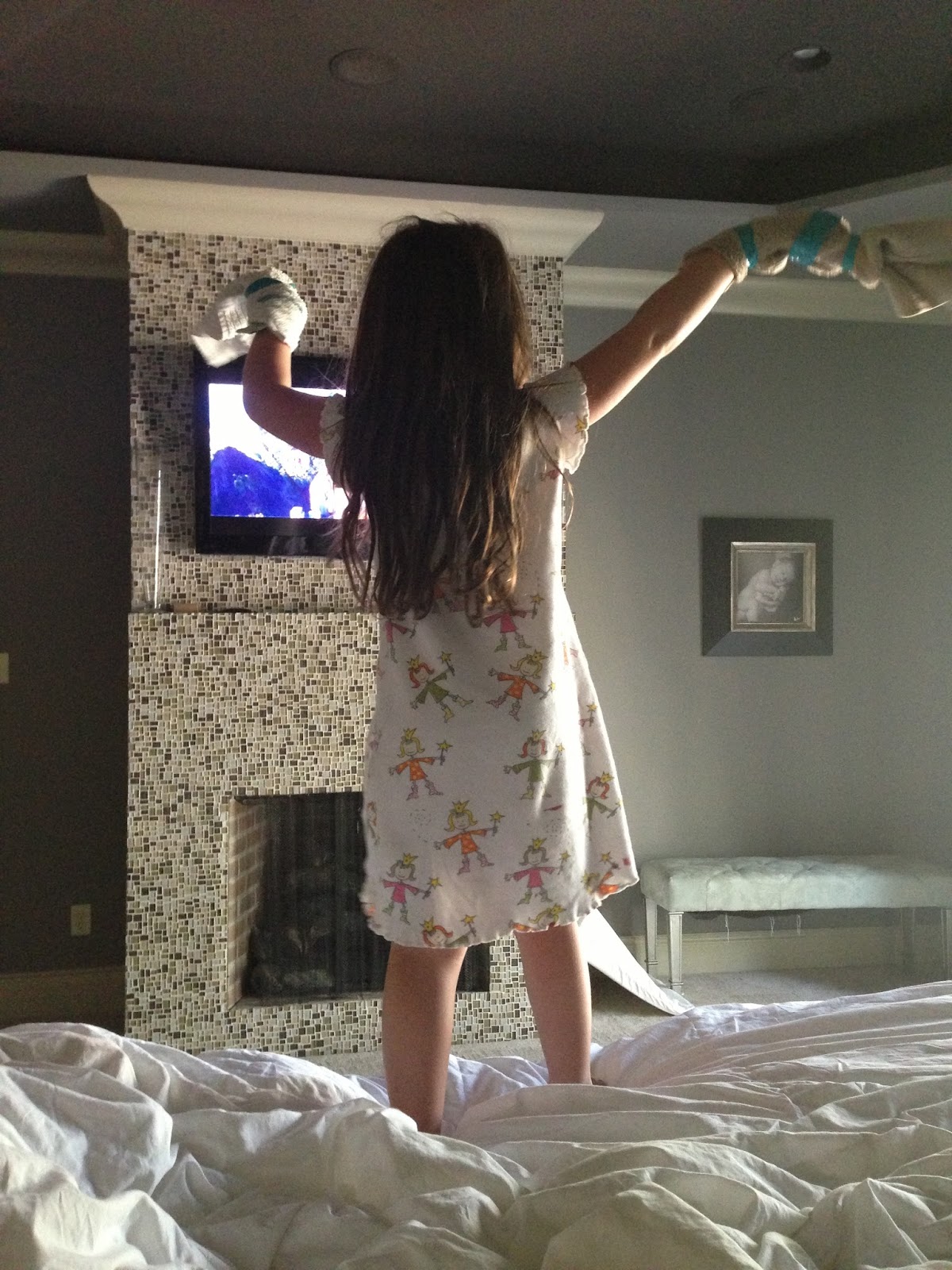 Mojoy: Gabbi loves to play pretend.