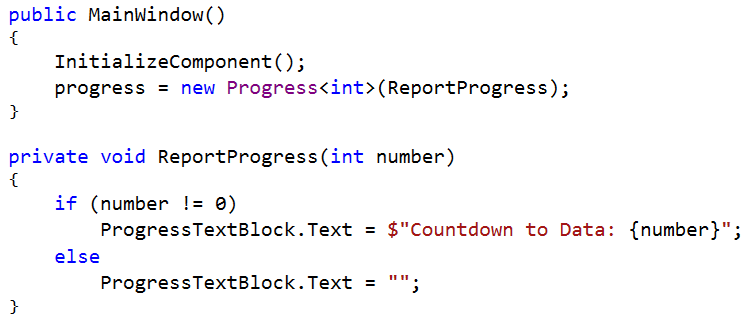 Jeremy Bytes: Simple Progress Reporting with Task