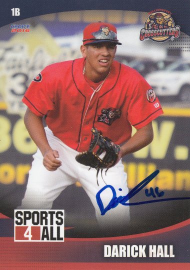 Daily Autograph: Darick Hall
