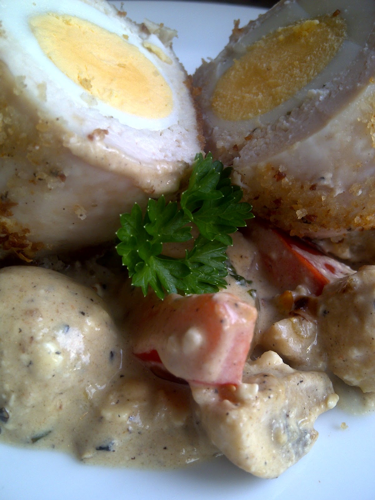 13 Secret Sauce: Chicken Drums with Mushroom Ragout