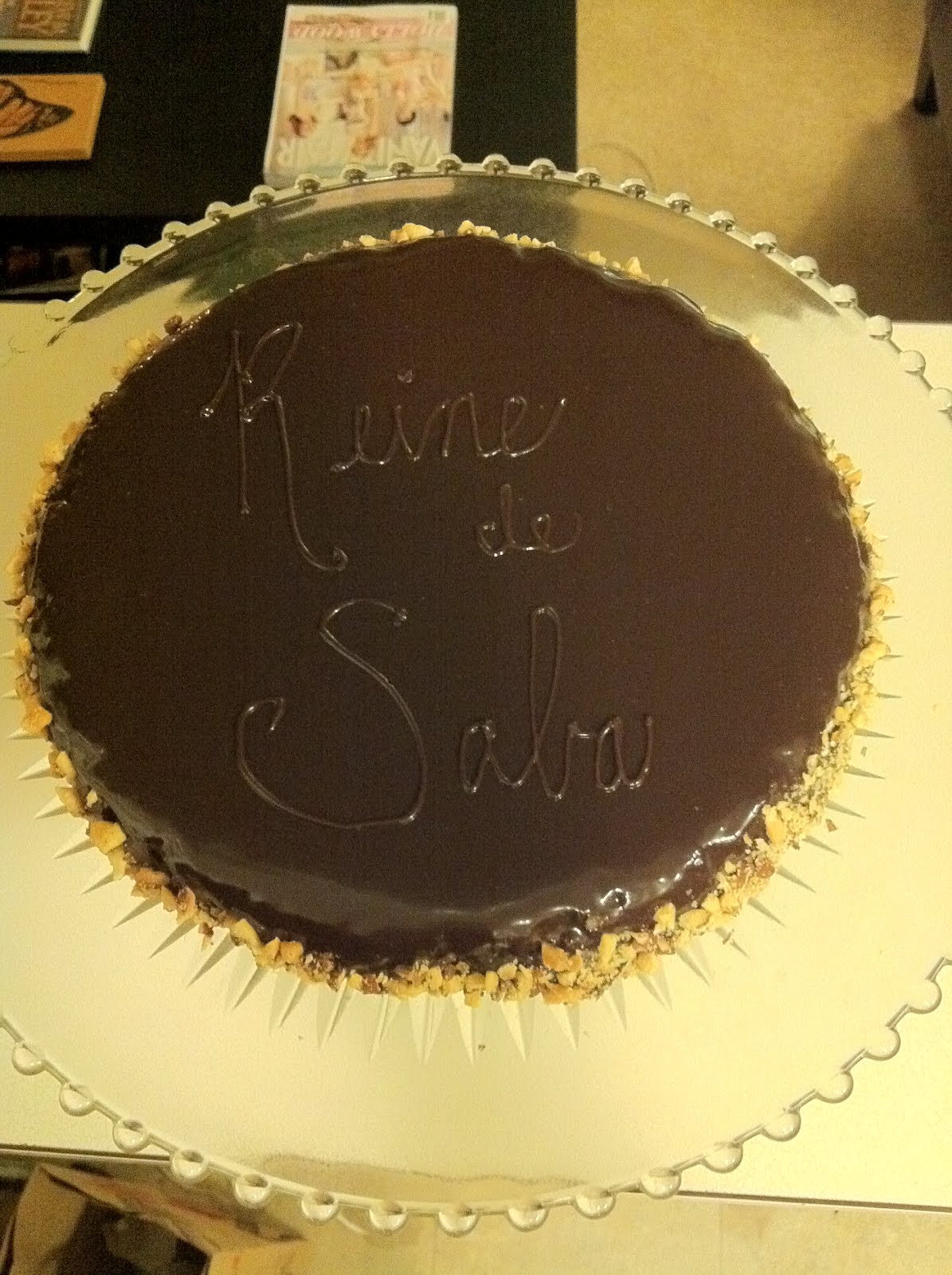 crumble.: Reine de Saba Cake