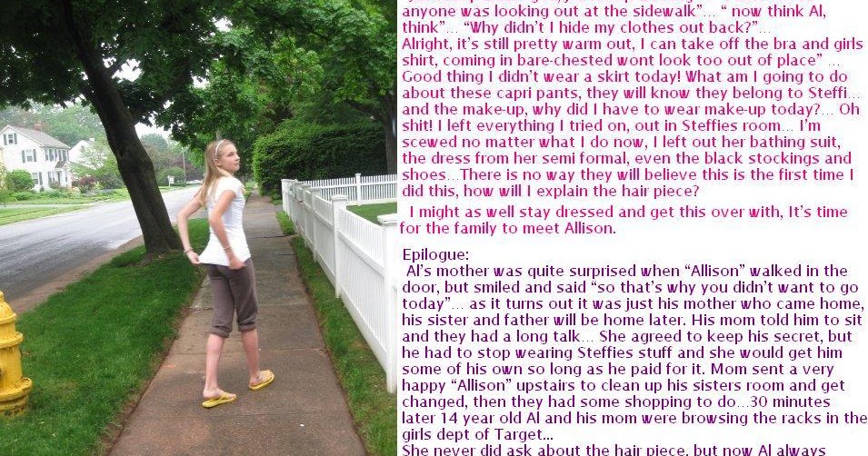 PG Rated TG Captions: Spring Time Walk