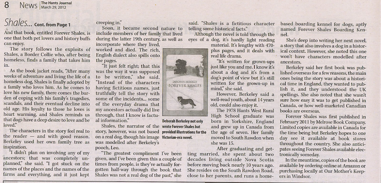 The Sheepdog: Hants Journal Interview March 29, 2012