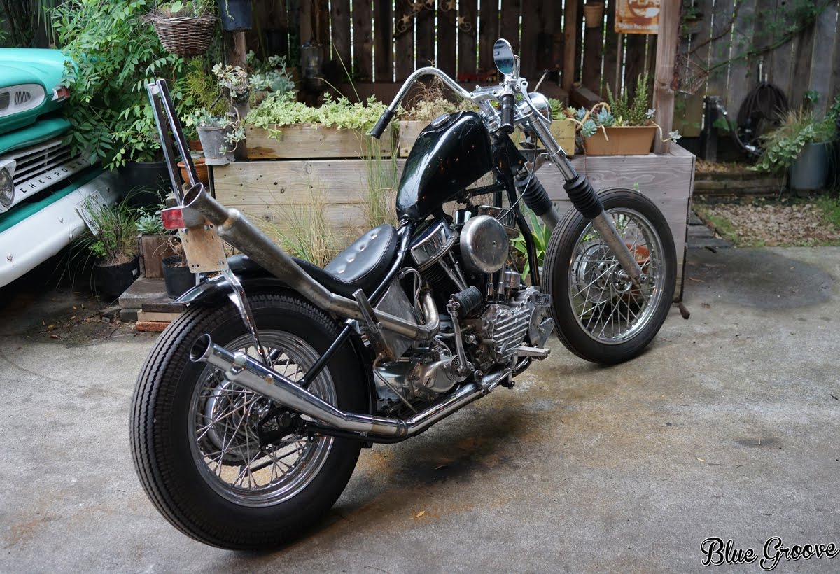 BLUE GROOVE SHOP BLOG: - SOLD - 49` PANHEAD CHOPPER