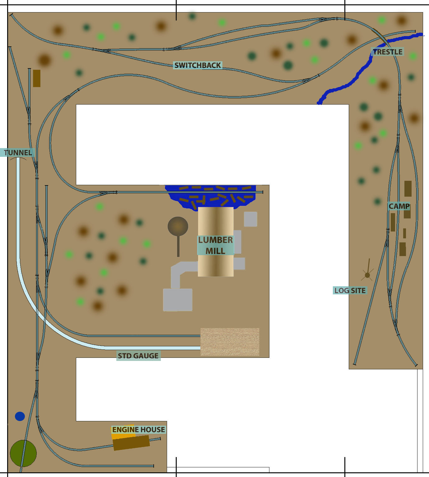 Steven's Valley RR: Trackplan -- V4