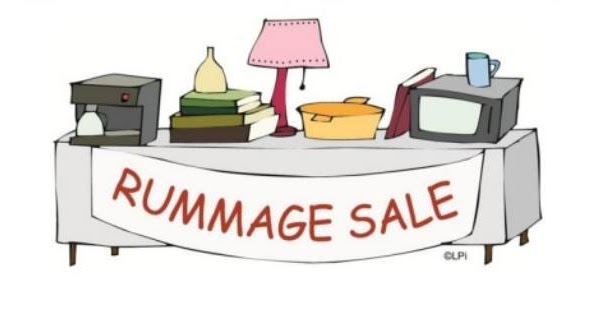 Rummage Sale 10/11/18 & 10/12/18