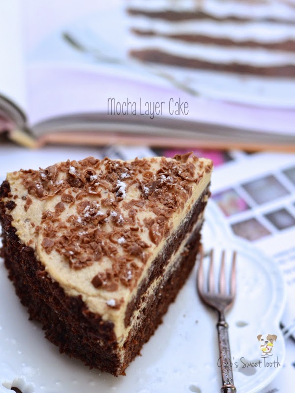 Coco's Sweet Tooth ......The Furry Bakers: Mocha Layer Cake