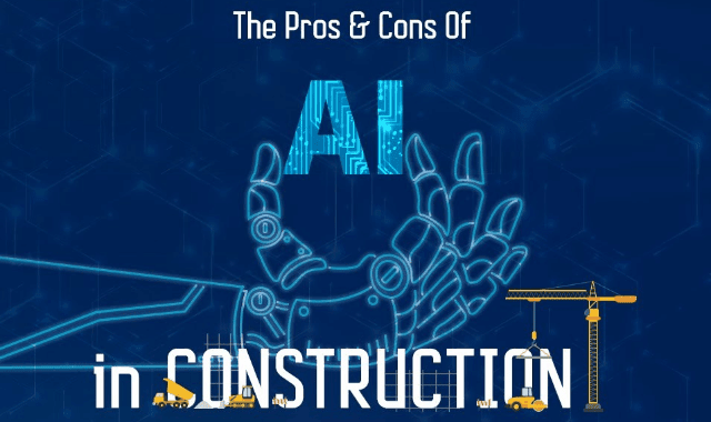 The Pros And Cons of AI in Construction #Infographic - Visualistan