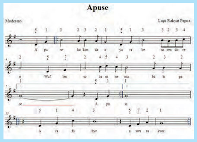 Berlatih Vokal Lagu Apuse Lagu Daerah dari Papua - PINTU BELAJAR CERDAS ...