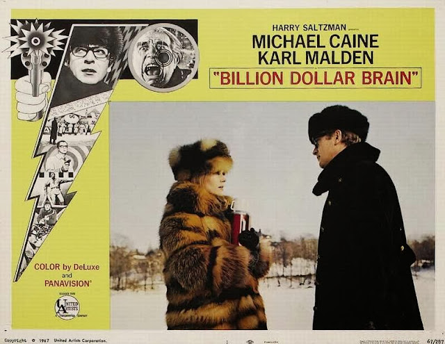 Pop Culture Safari!: At the Movies: "The Billion-Dollar Brain," 1967